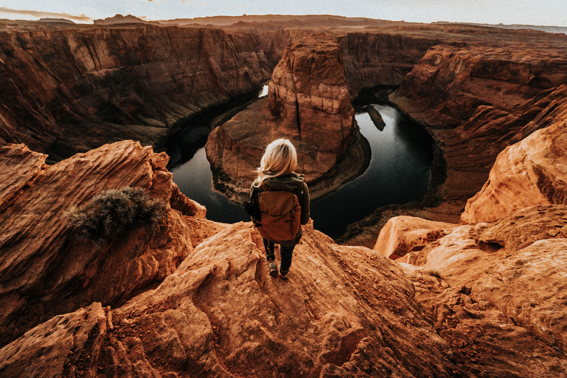 Chasing Sunsets - Horseshoe Bend in Page, Arizona - Ashley Cheston